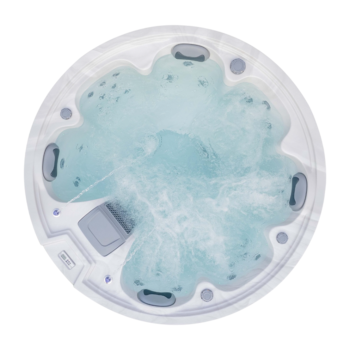 Aquila Spa - 2000 x 2000 x 880 mm - Galaxy Spas New Zealand