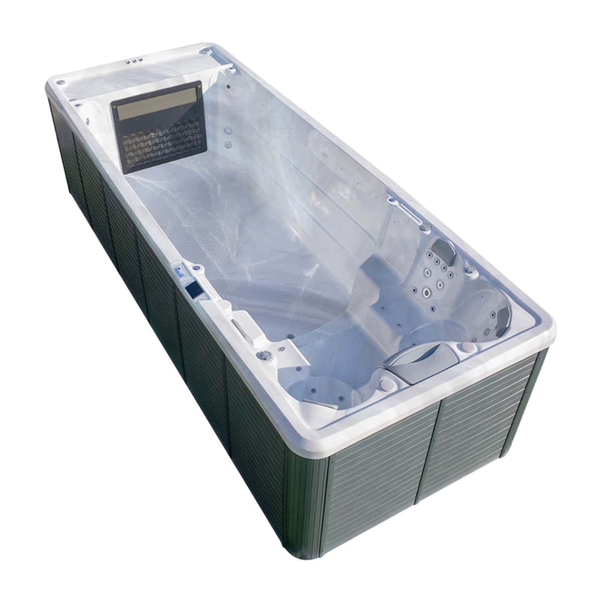 Galileo Swim Spa - 5850 x 2250 x 1500 mm - Galaxy Spas New Zealand